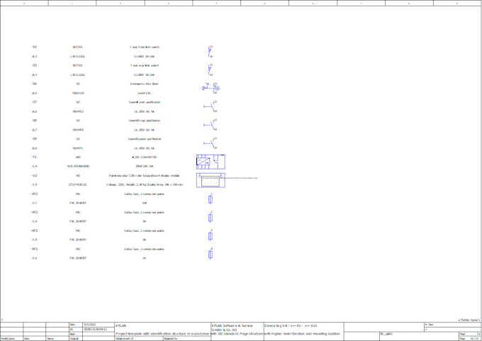 Convert electrical drawings from pdf to eplan p8 drawings by Sujashvili | Fiverr