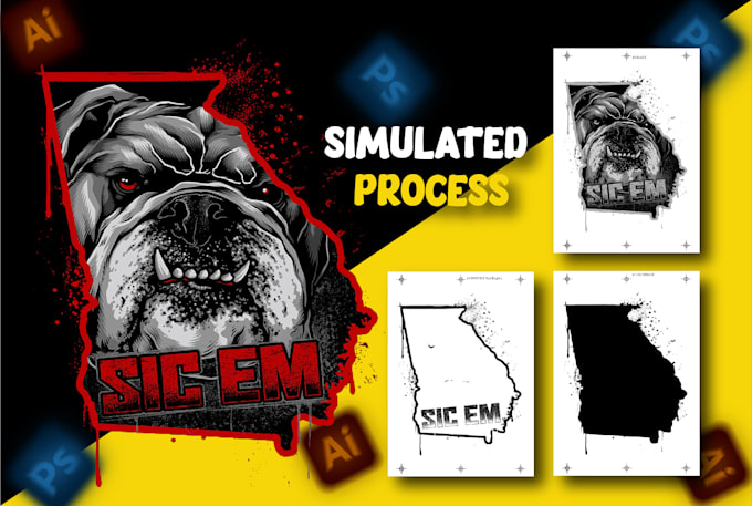 Provide perfect color separation services for screen printing projects ...