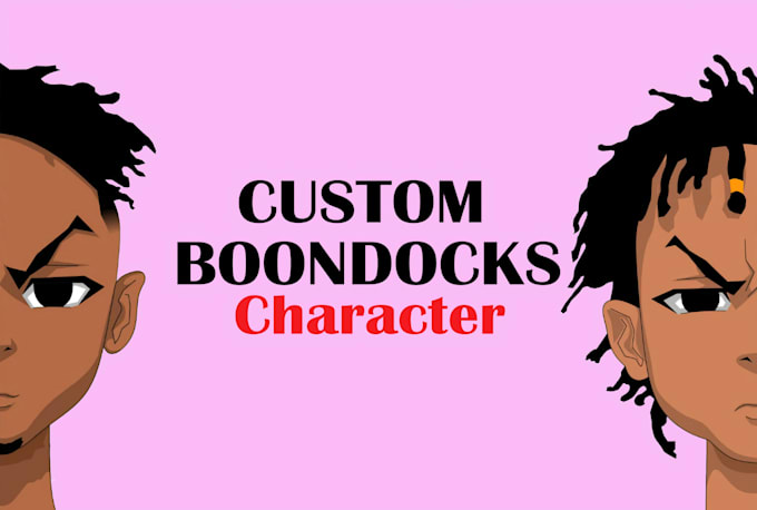 Draw a boondocks cartoon style of your picture, cartoon tv by ...