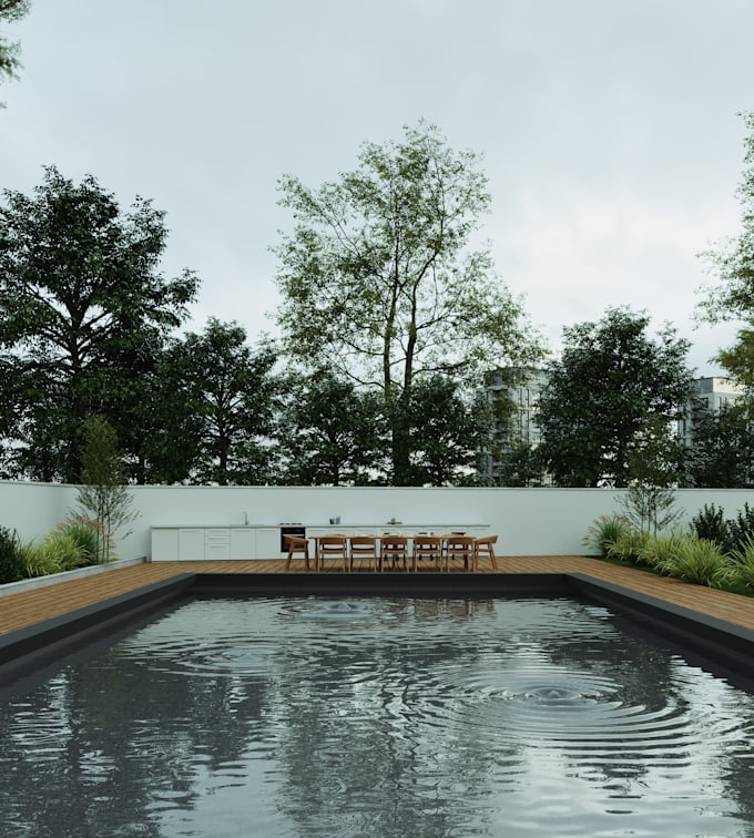 Landscape design and rendering by Alinaghdi23 | Fiverr