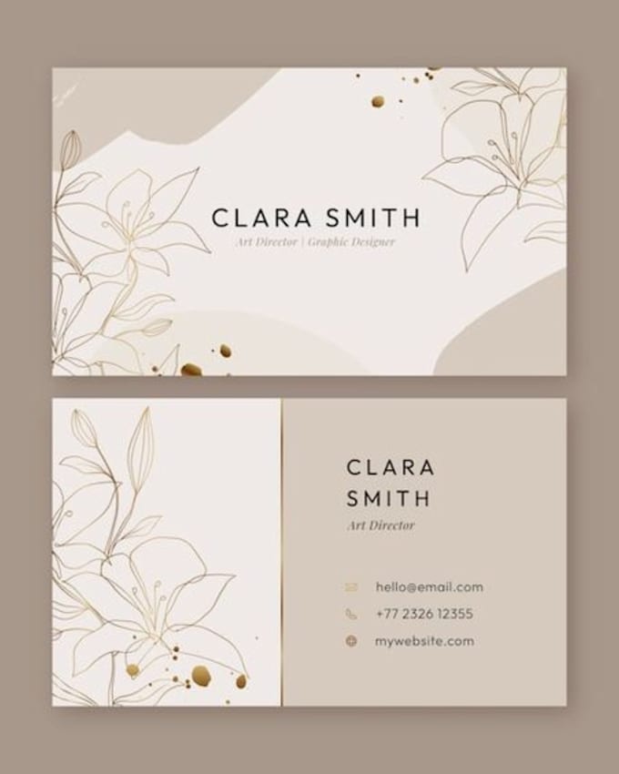 Design your business card by Khate_rubin | Fiverr