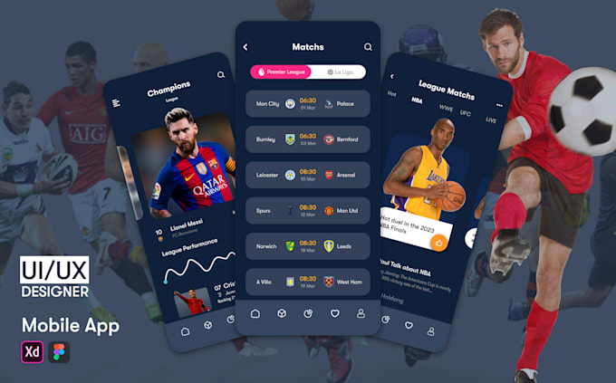 Design quality ui and ux design, app design by Rashidmahmood87 | Fiverr
