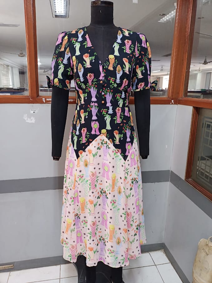 Make garment, dress, clothing swing pattern and grading by ...