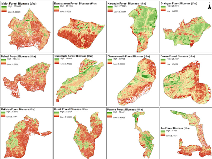 Do satellite data based spatial analysis and mapping in arcgis pro, qgis and gee by ...