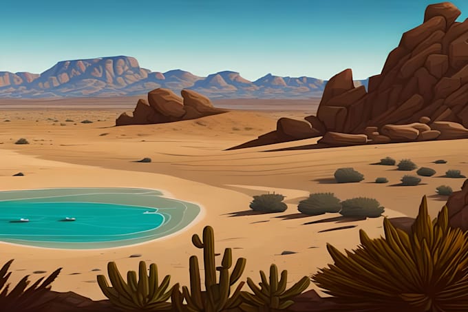 Create point and click adventure game backgrounds by Codebrush | Fiverr