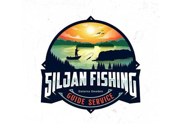 Vector logo design lakes and river brand by Arwaengel99 | Fiverr