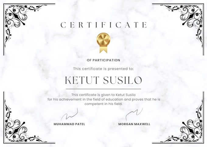 Design distinguished certificates of appreciation by Variedaroundthe ...