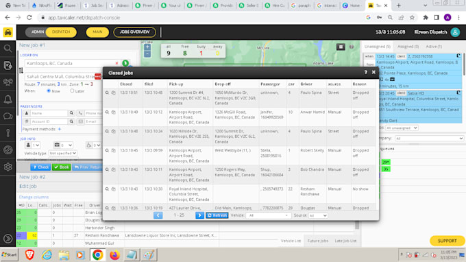 Be your cab dispatcher or controller by Rizwansatti743 | Fiverr