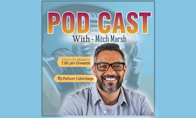 Design podcast covers professionally for you by Pathuma_arts | Fiverr