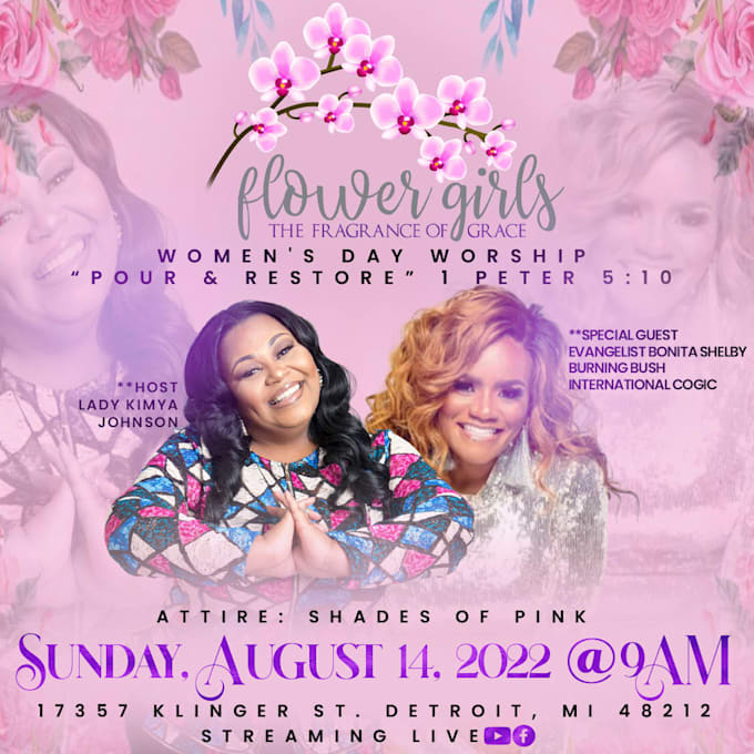 Design a professional yet creative and clean digital flyer by ...