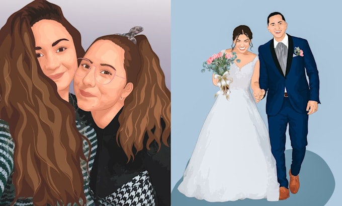 Custom realistic digital illustration for you by Arlymar95 | Fiverr