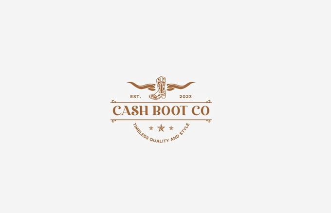Awesome western boot company logo by Penny_vincent | Fiverr