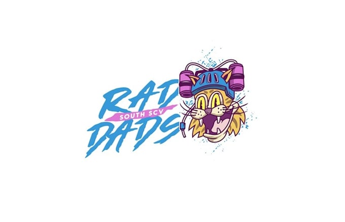 Mountain biker cartoon logo design by Audrey_pryor | Fiverr