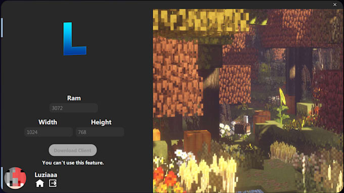 Make custom minecraft launcher for your servers by Luzialz | Fiverr