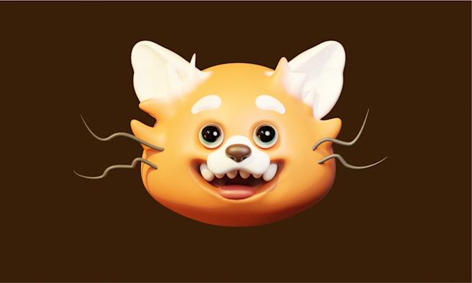 Create cute 3d character illustration using blender by Sysa_digital ...