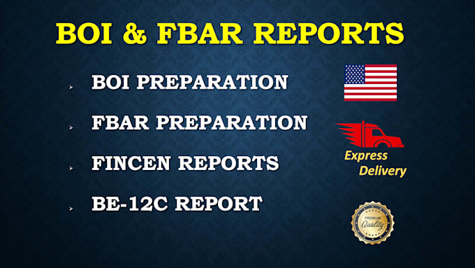 Prepare us tax return form 1120 , 5472 , boi fbar and be 12c by ...