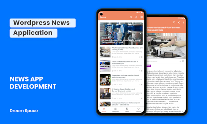Make premium android news app by Dev_dream_space | Fiverr