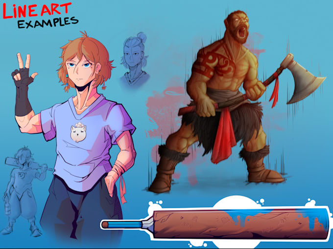 Create incredible and complex illustrations by Klauspng | Fiverr