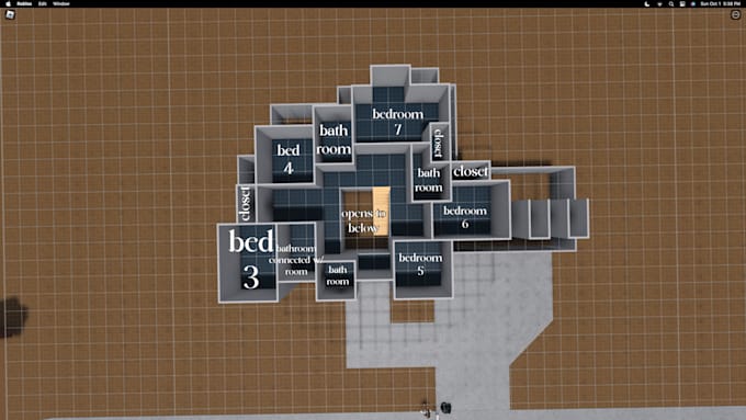 Build or design a bloxburg house layout for you by Xcurxed | Fiverr