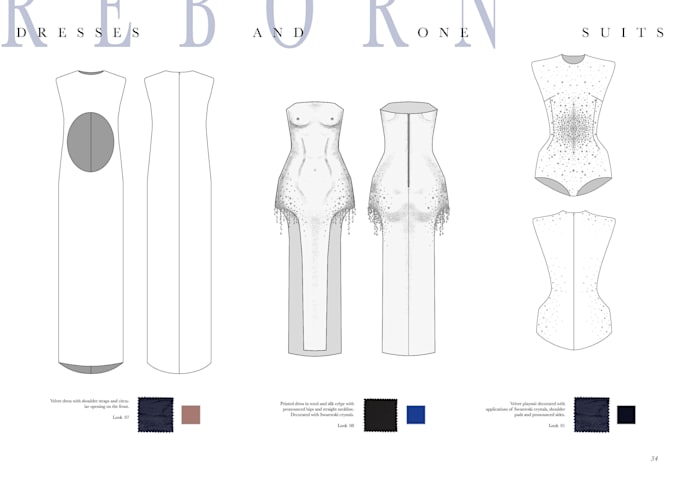 Create tech flat of your garment by Alice2255 | Fiverr