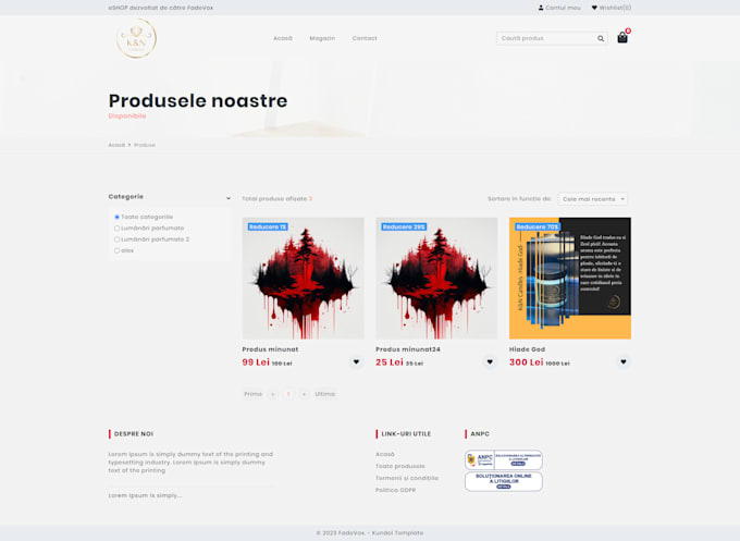 Develop stunning ecommerce website, custom code by Rawkfx | Fiverr