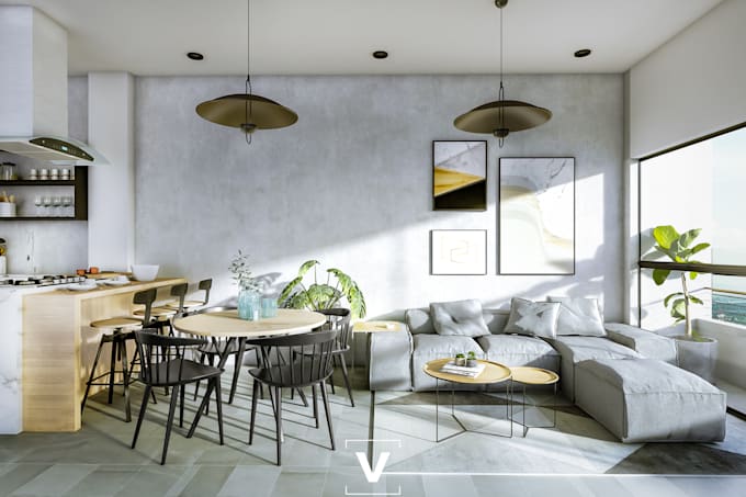 Create architectural 3d modeling and rendering by Dontitolugo | Fiverr