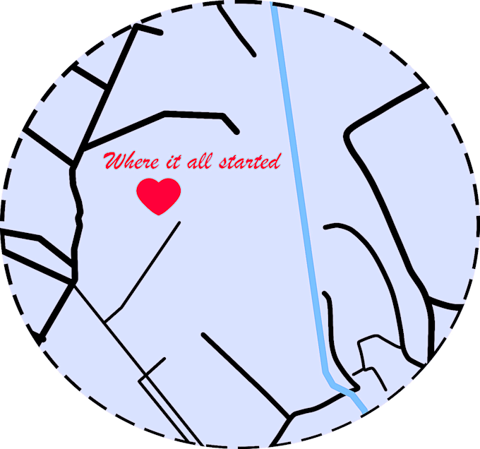 Create a custom first date or special occasion map for you by ...