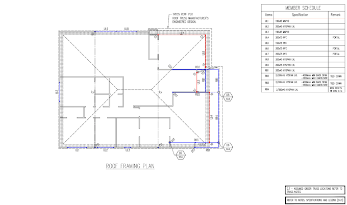 Do timber, steel, concrete structural drafting in autocad, esp ...