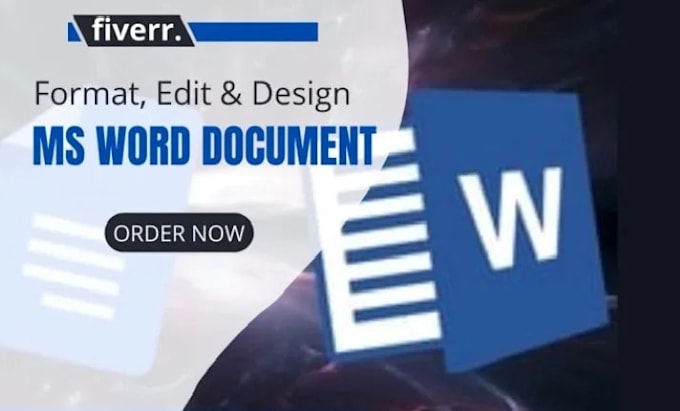 Do microsoft word excel and powerpoint projects by Owais_shaikh468 | Fiverr
