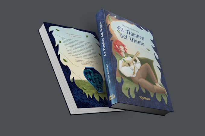 Illustrate a book cover by Beaescobar | Fiverr