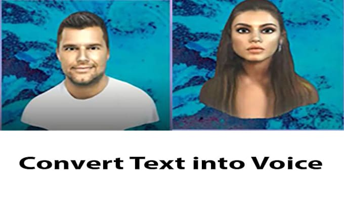 Convert your text into audio voice using ai by Wal966eed | Fiverr