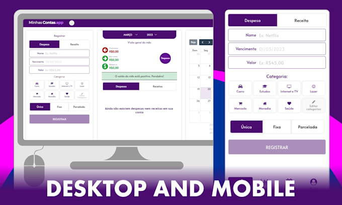 Build web app bubble workflows apis with great ux ui design by Leandroseidel | Fiverr