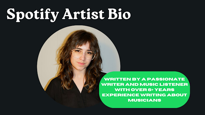 Write your spotify artist bio to make you stand out by Victoria_ocampo ...