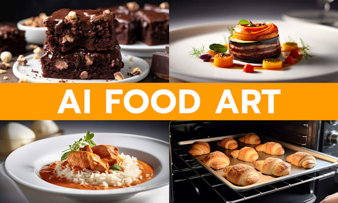 Generate beautiful food ai art by Glemondesigns | Fiverr