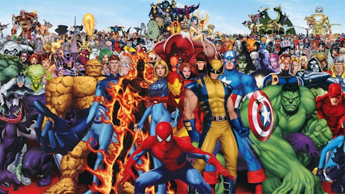 Create high quality comic book covers, pages and concept art by Warigad ...