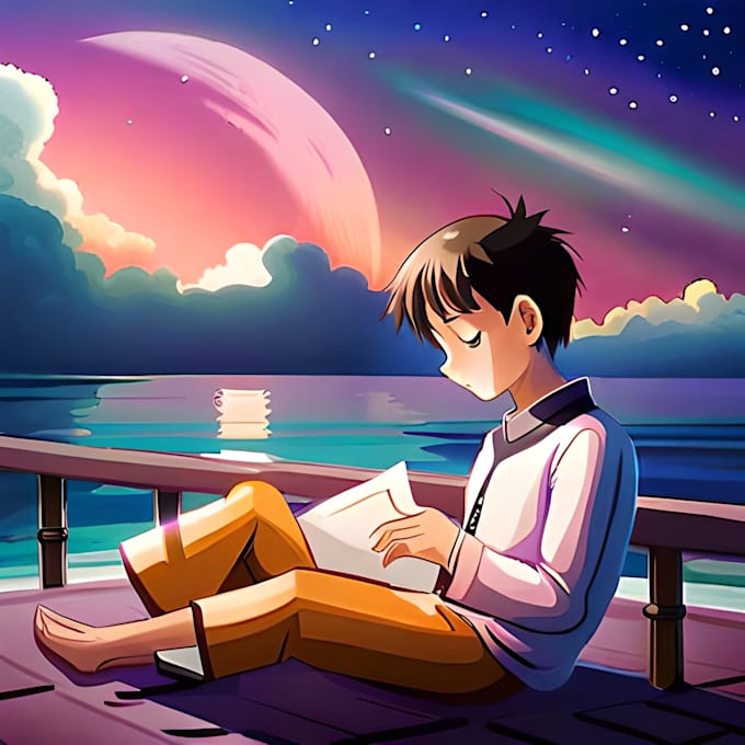 Create an ai generated fictional art or a fanart for you by Suneha ...