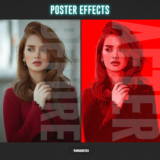 Make poster effect for you by Mhmmdezra | Fiverr