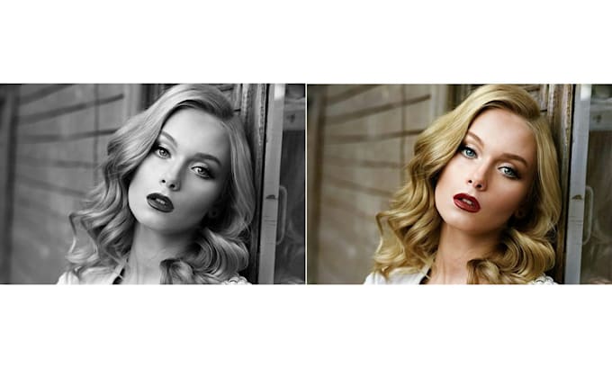 Professional colorization of black and white photos by Mostafan | Fiverr