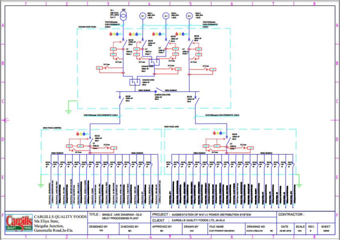 Design electrical power system slds and panel board or switchgears by ... Design electrical power system slds and panel board or switchgears by ...