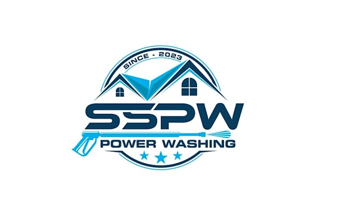 Power washing business logo by Dorian_castill | Fiverr