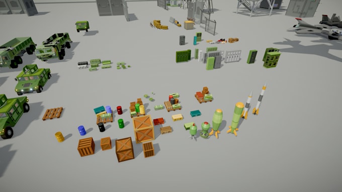 Make 3d lowpoly models in blender optimized for unity by Stefan_jalba ...
