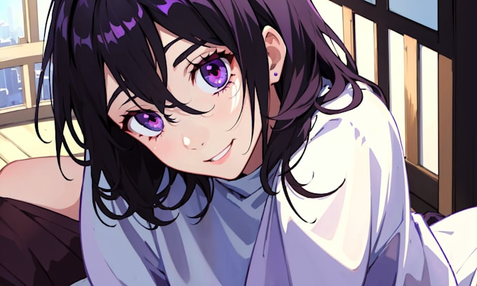 Create an original anime style character or image to your specification ...