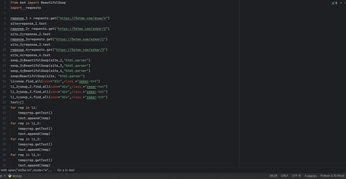 Be your python programmer python solutions for any task by Bytescrapper ...