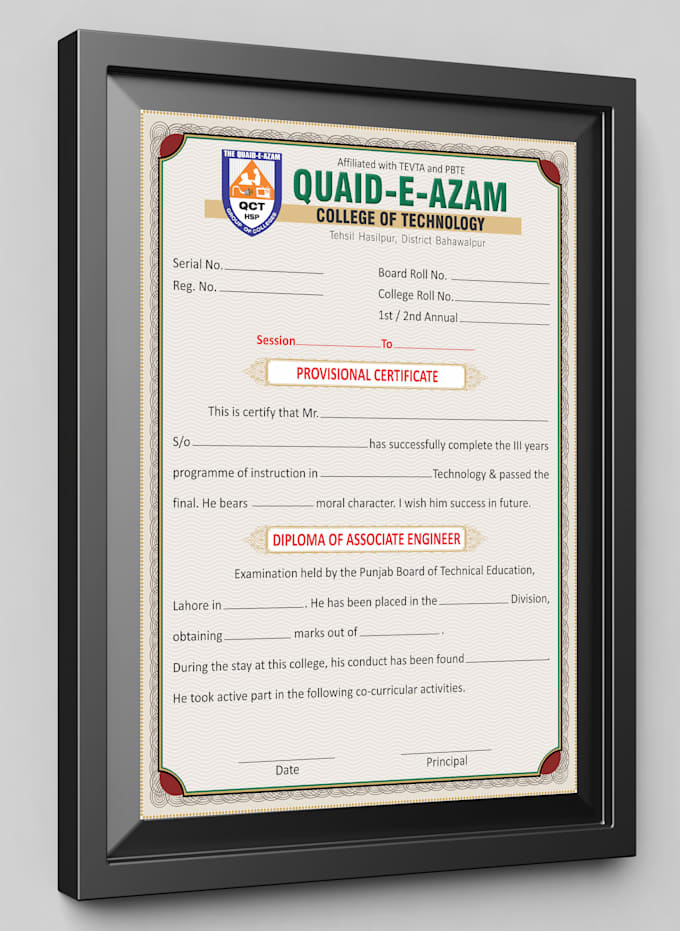 Design modern certificates and file cover design by Shahzadgfx90 | Fiverr