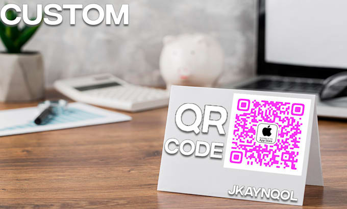 Make cheap, stunning, scanner friendly qr codes by Jkaynqol | Fiverr