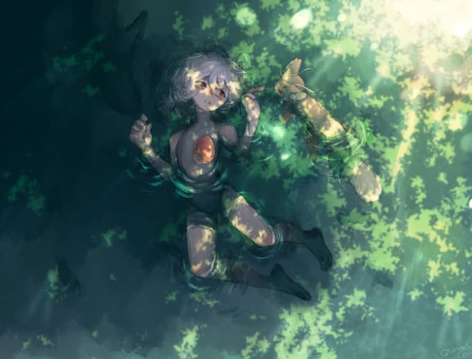 Draw 2d anime sprite sheet illustrations by Siltgraveyard | Fiverr