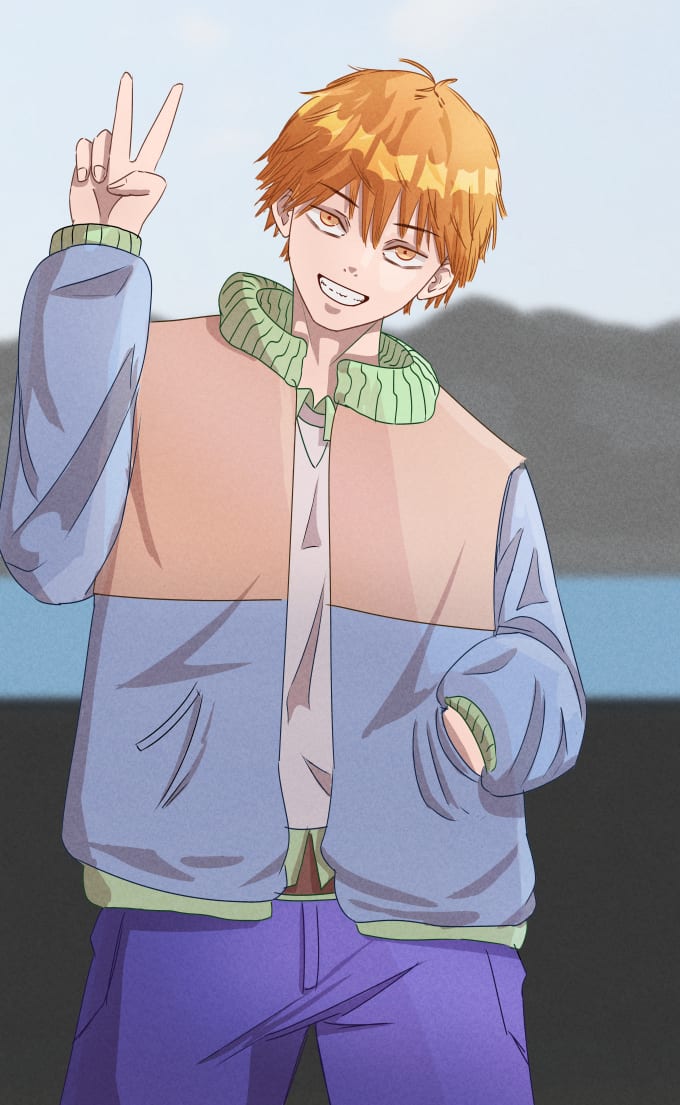 Draw Your Oc Anime Manga Or Manhwa Art Commission By Twincest Fiverr