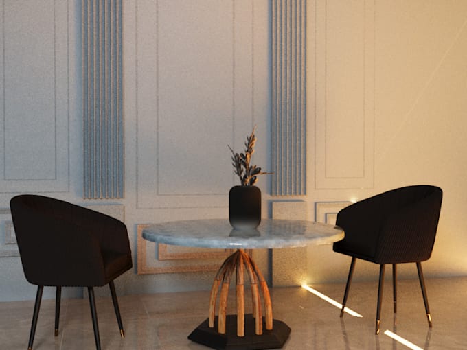 Do 3d rendering, furniture, interior modelling or products by Annaway01 | Fiverr