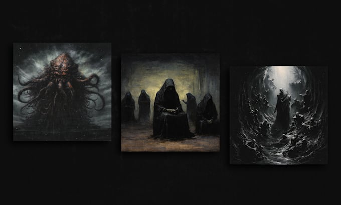 Create an extreme metal ai album cover art, black metal etc by Dimitris ...