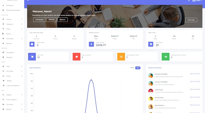 Provide lms, learning management system, video, live class by Ruby_angel | Fiverr